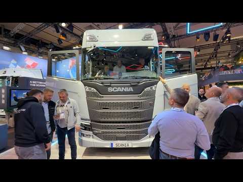 New 2027 Scania Dynamic 430 R Super – 11L Fuel Champion Tractor Rig at IAA Transportation