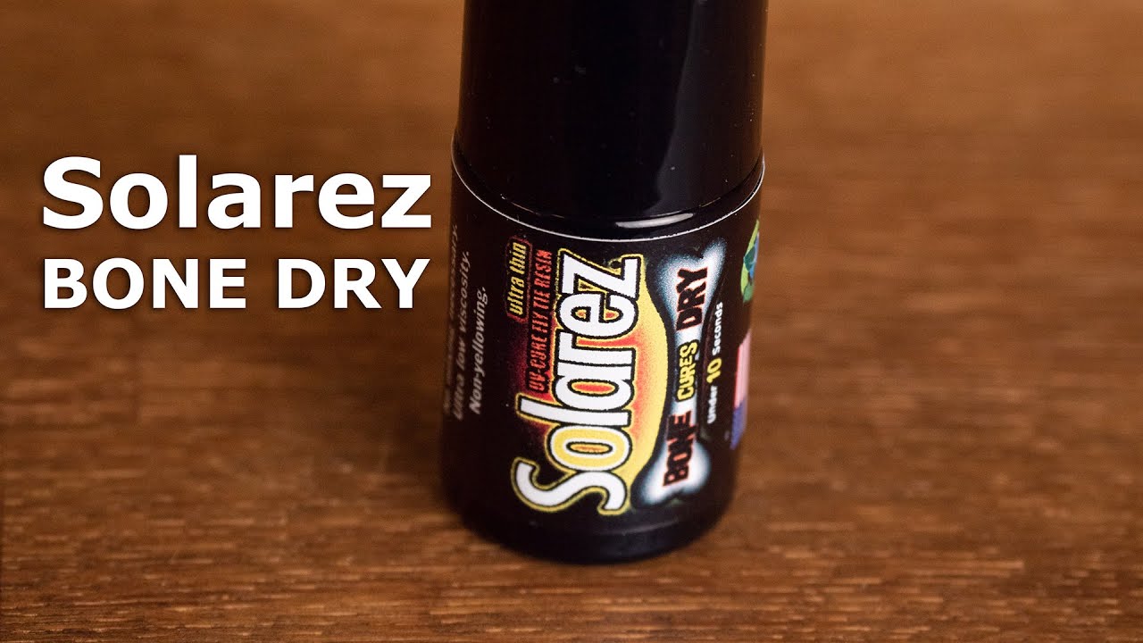 Solarez Bone Dry UV lack - YouTube