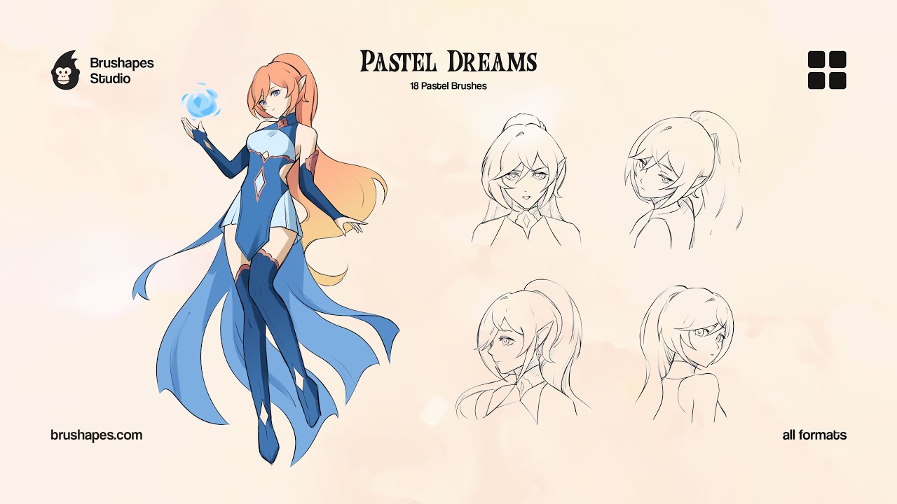 Fairy Concept Art - Full Process Video - YouTube