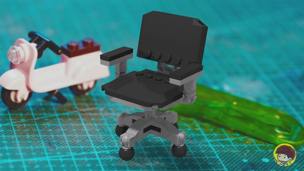 lego Computer chair MOC Stop Motion Build - YouTube