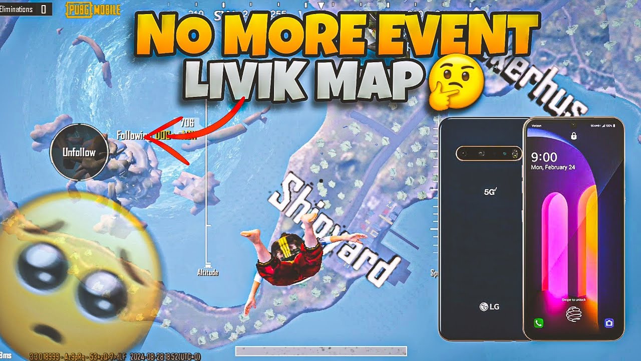 NO More Event In Livik Map🤔| LG V60 Think 5G Gameplay | Best Update ...