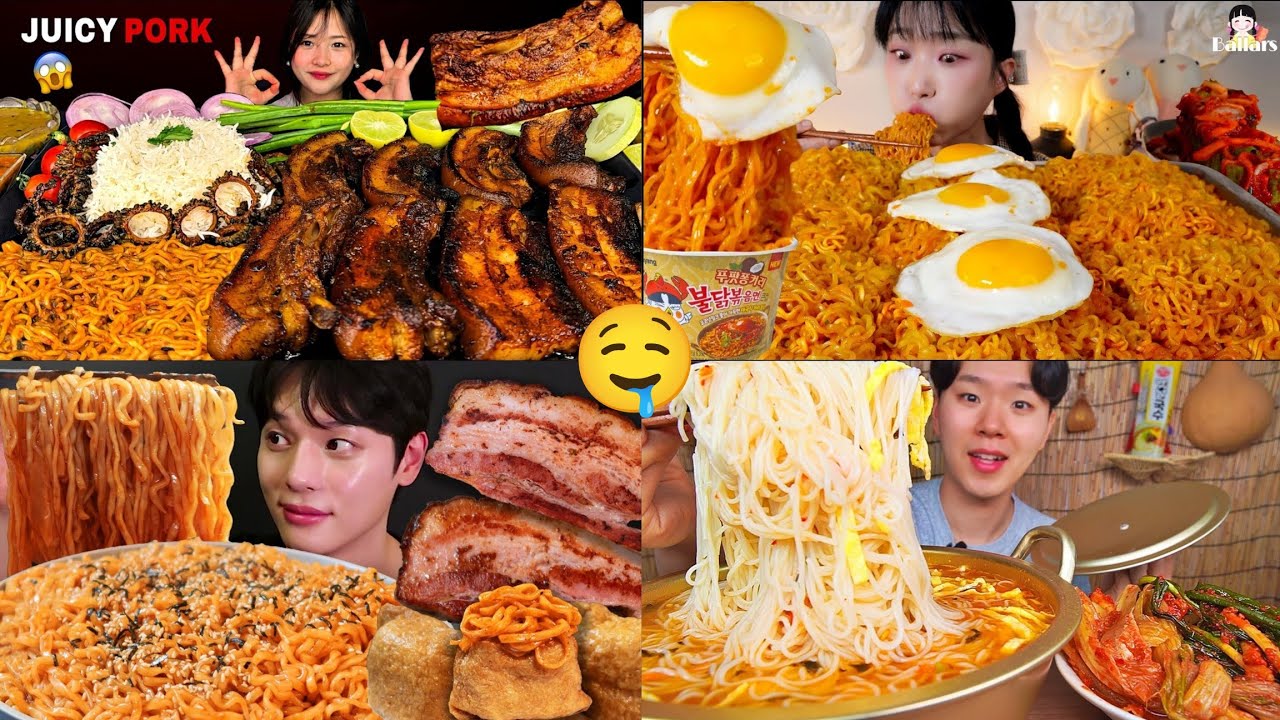 BEST *SATISFYING BIG BITES* MUKBANG ASMR COMPILATION pt.4 - YouTube