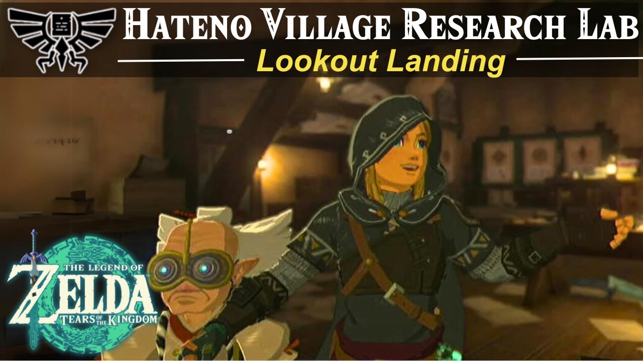 Hateno Research Lab Side Adventure | Zelda, Tears of the Kingdom Guide ...