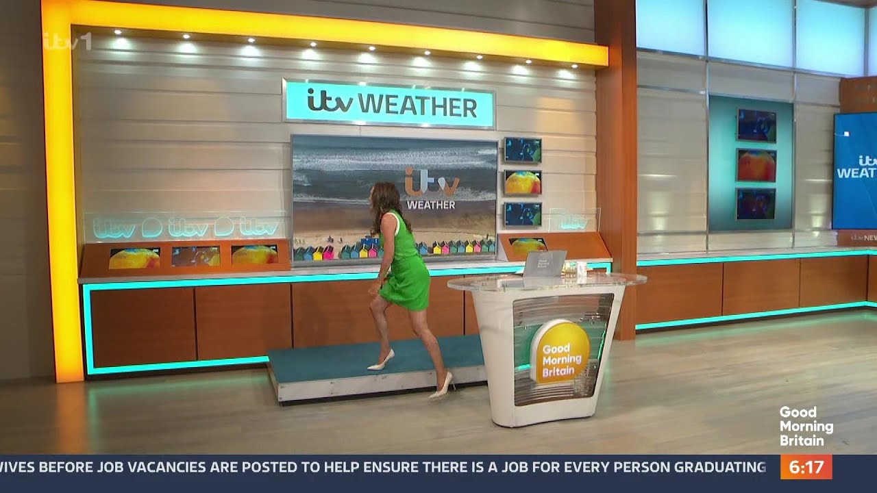 Laura Tobin - GMB Weather 11Aug2025 - YouTube
