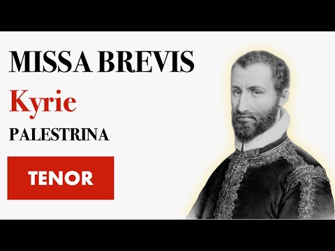 Tenor - KYRIE Missa Brevis (Palestrina) - YouTube