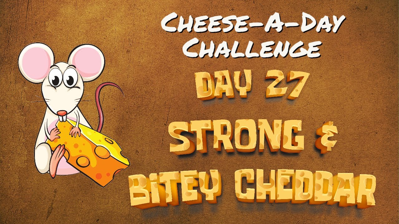 Bega Strong & Bitey Vintage - Cheese-a-day Challenge Day 27 - YouTube