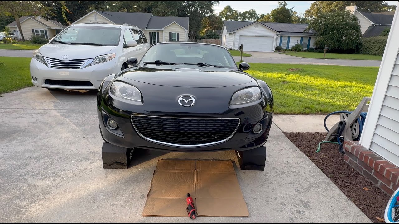 2006 2015 Mazda Miata NC Oil Change with torque spec - YouTube