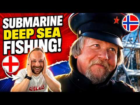 Englishman Reacts to... Norwegian Comedy - Russian submarine captain goes 'fishing'