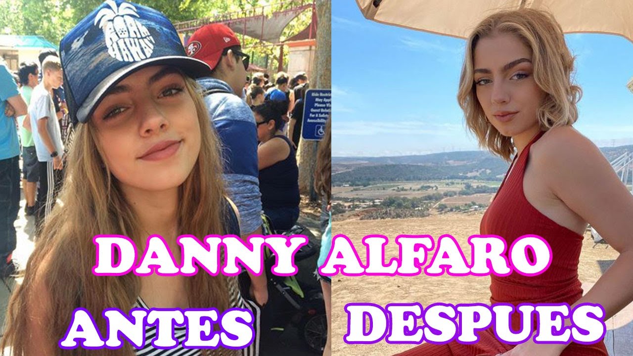 ANTES Y DESPUES DE DANNY ALFARO - LOS MEJORES TIK TOKS - YouTube