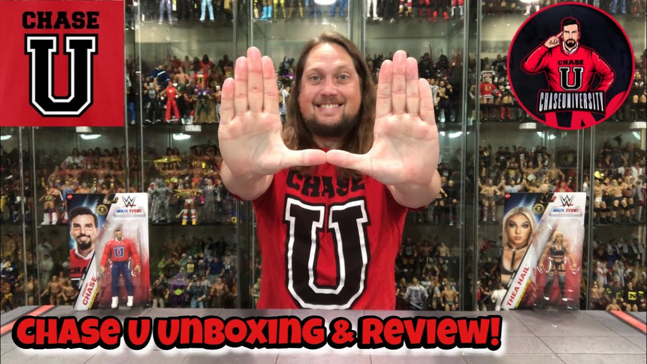 Andre Chase & Thea Hail Chase U WWE Main Event 151 Unboxing & Review ...