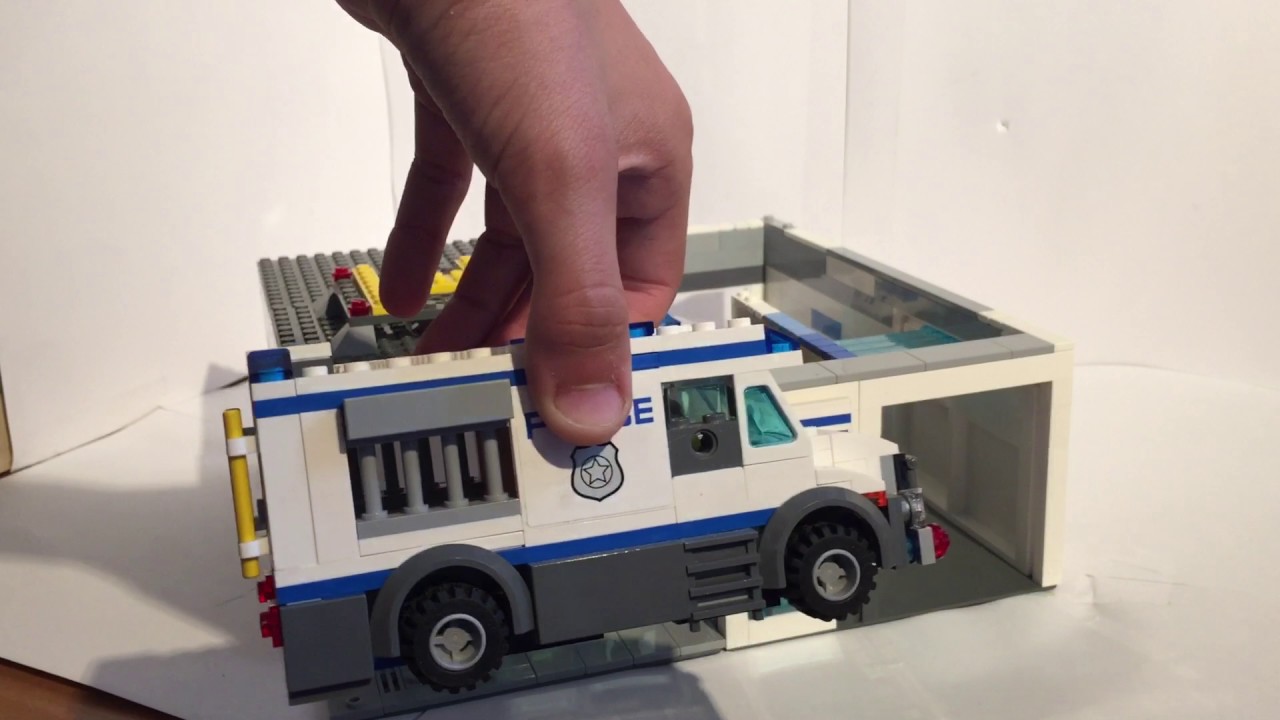 Lego Custom Police Station Moc Youtube Lego City Police Station MOC