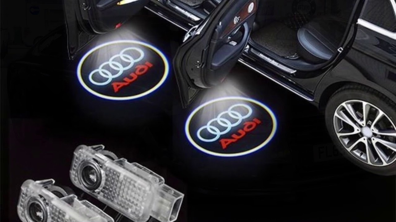 Audi A7 Led projector logo Modification Tips & Tricks - YouTube