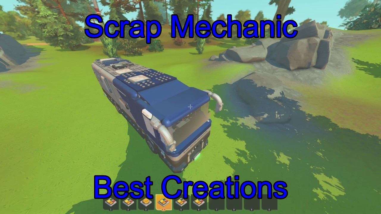 Best Scrap Mechanic Creations: Motorcycle, Motorhome, and More Showcase ...