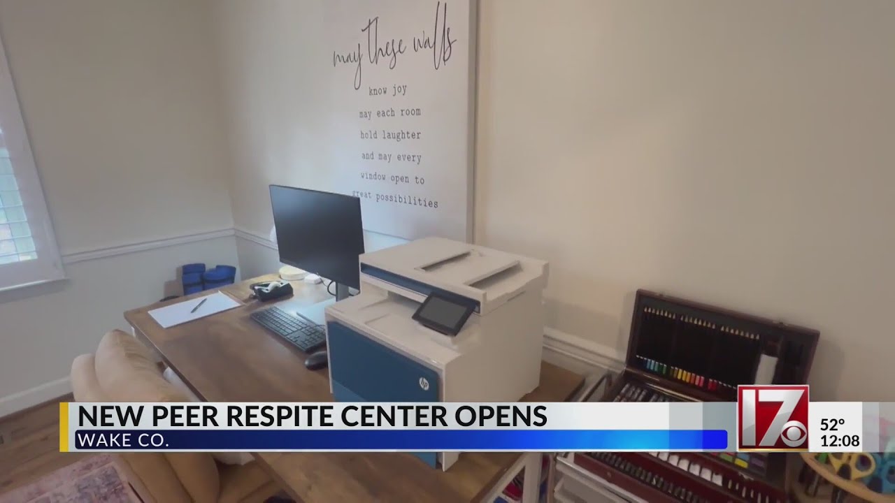 New peer respite centers opens in Wake County - YouTube