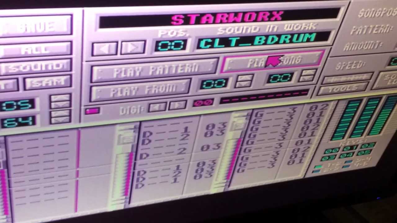 ATARI ST (1024STf) on GBS-8220 - YouTube