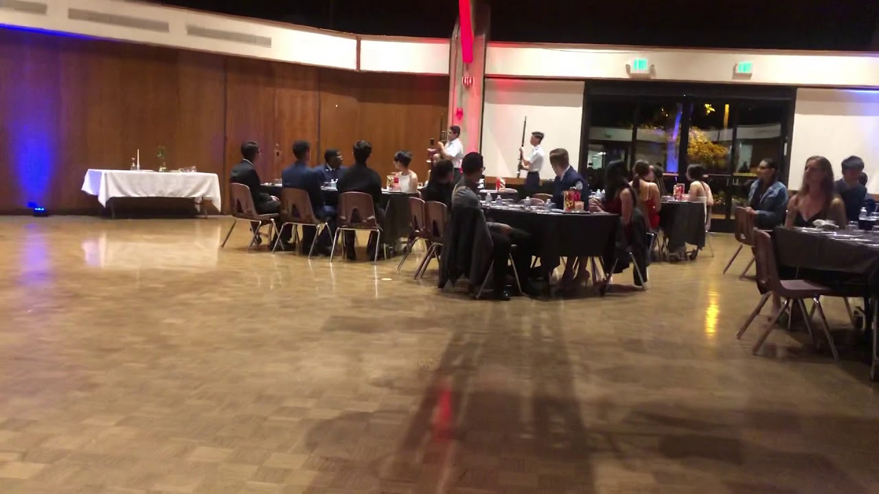 3/22/19 AFJROTC CA-032 Military Ball Tandem Exhibition (2 man ...
