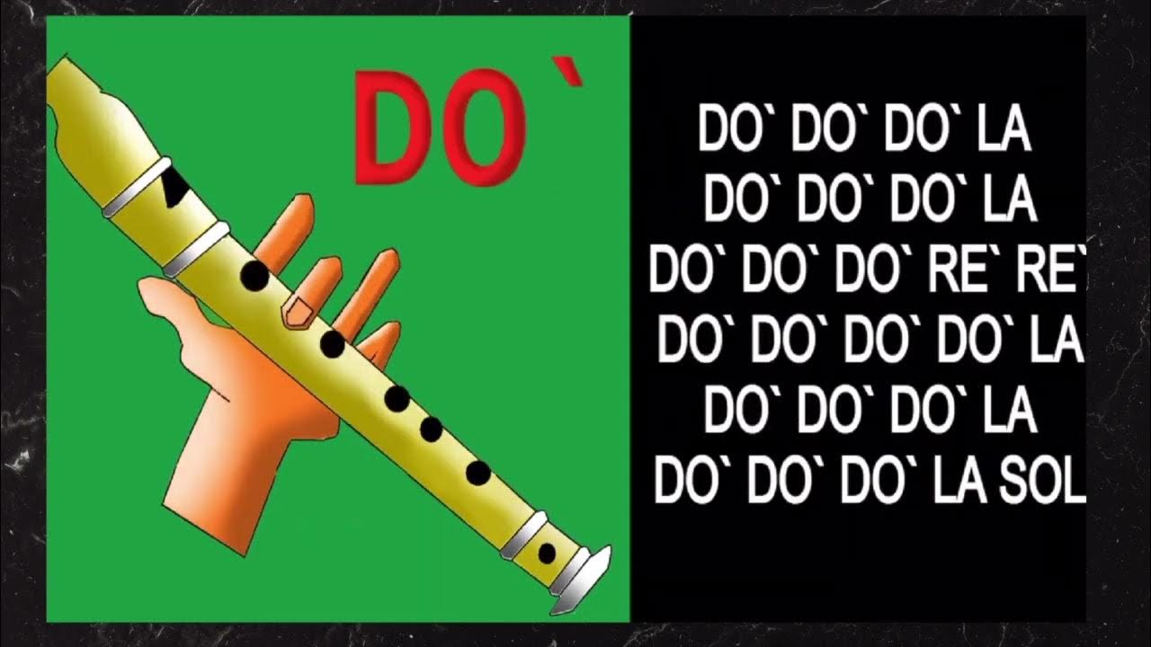 CLV-Pou melodía en flauta. - YouTube