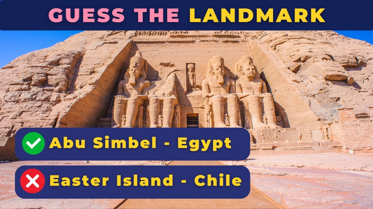 Guess the landmark - Landmark Quiz nr. 1 | 2024 | 60 landmarks - YouTube