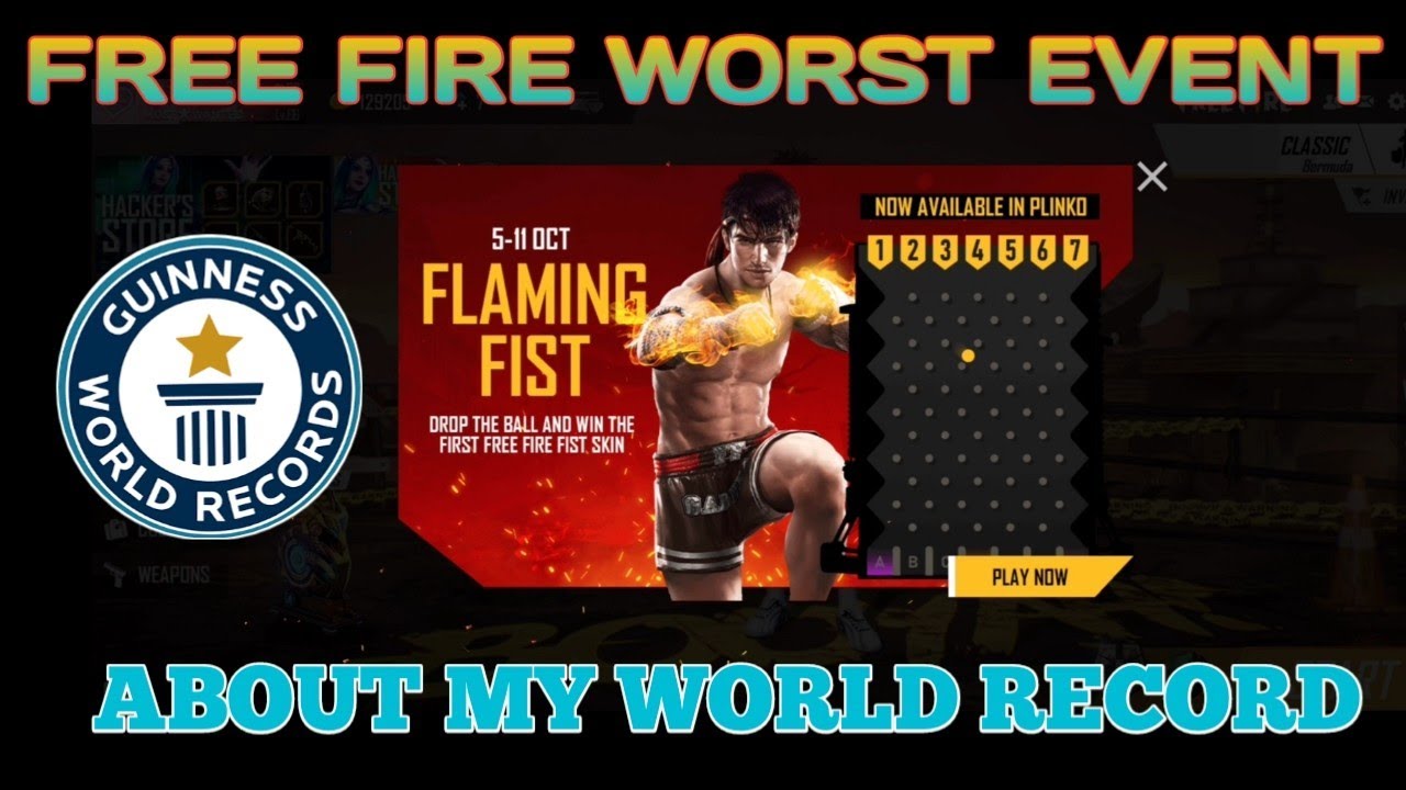 WORST EVENT IN FF AND MY NEW WORLD RECORD YouTube worst-event-in-ff-and-my-new-world-record-youtube
