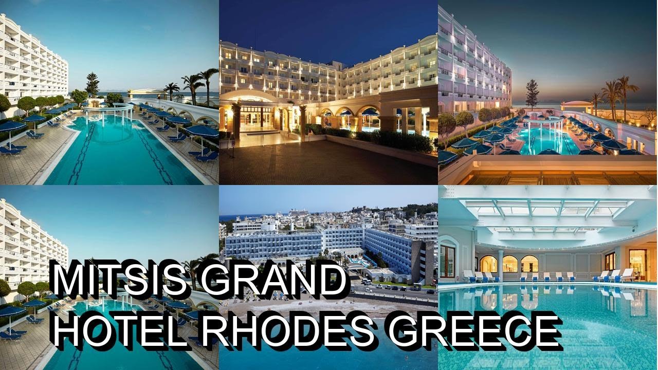 Mitsis Grand Hotel Rhodes Greece - YouTube