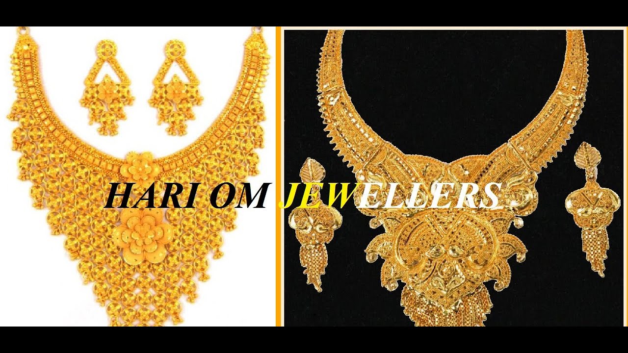 Latest Gold Necklace Designs New Collection 2020 - YouTube