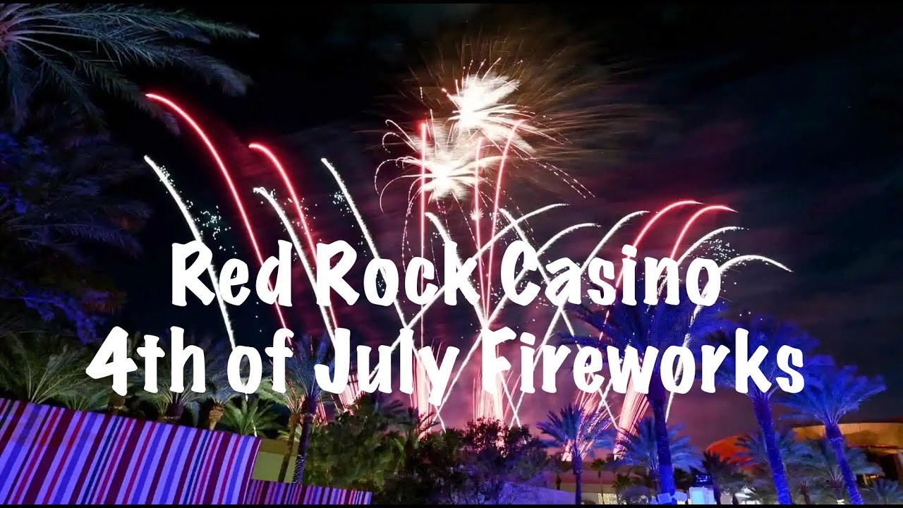 Red Rock Casino Fireworks 2025 - YouTube