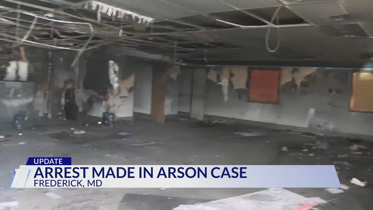 Police make arrest in Frederick arson case - YouTube
