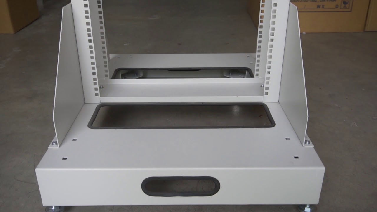 ตู้ Open Rack 19 นิ้ว - YouTube