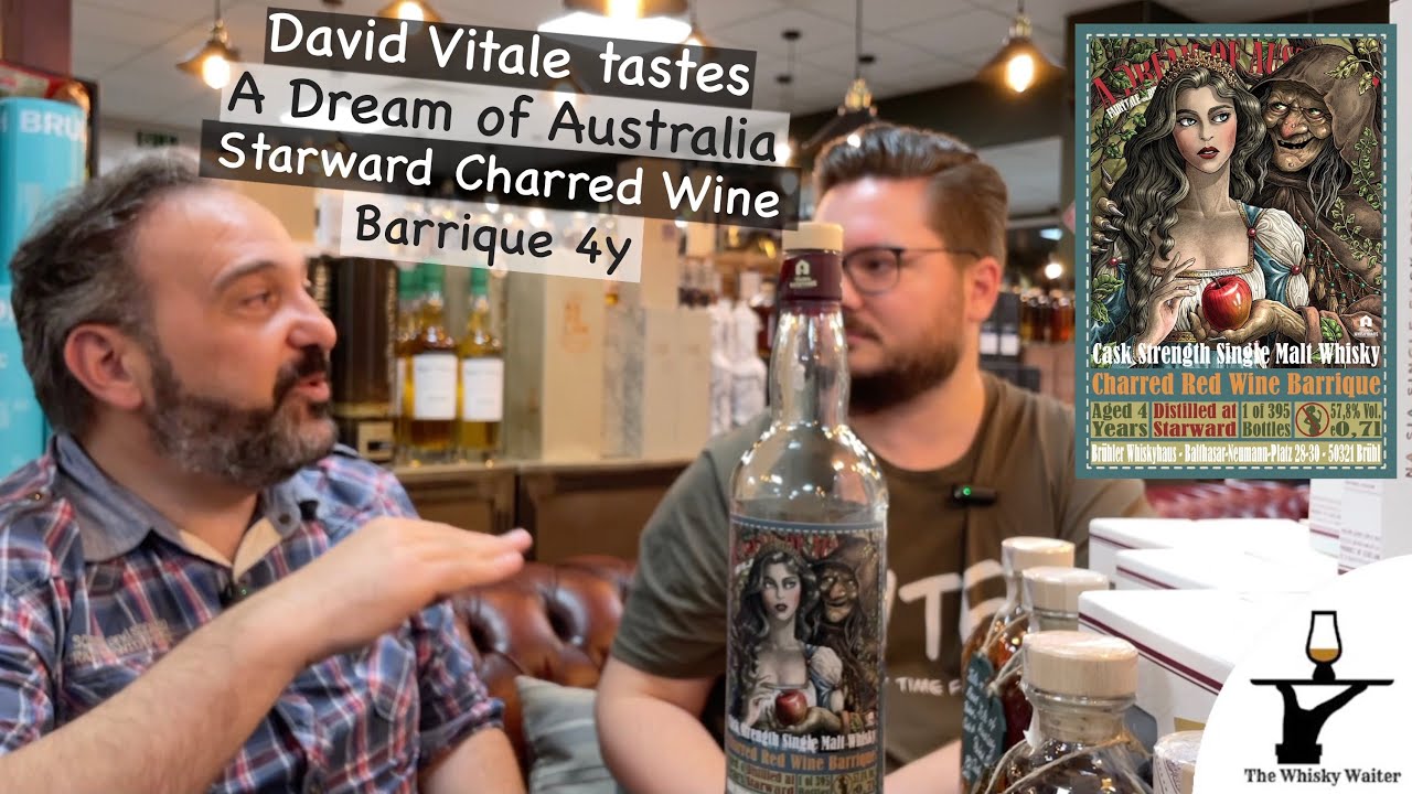David Vitale tastes A Dream of Australia Starward Charred Wine Cask 4 ...