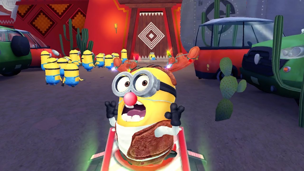 Despicable Me: Minion Rush Gameplay 2021 - Reindeer Costumes - YouTube