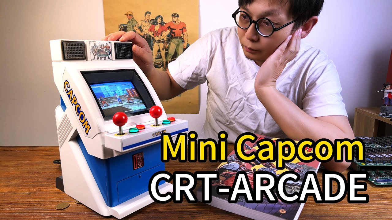 Make Mini Capcom Arcade machines - YouTube