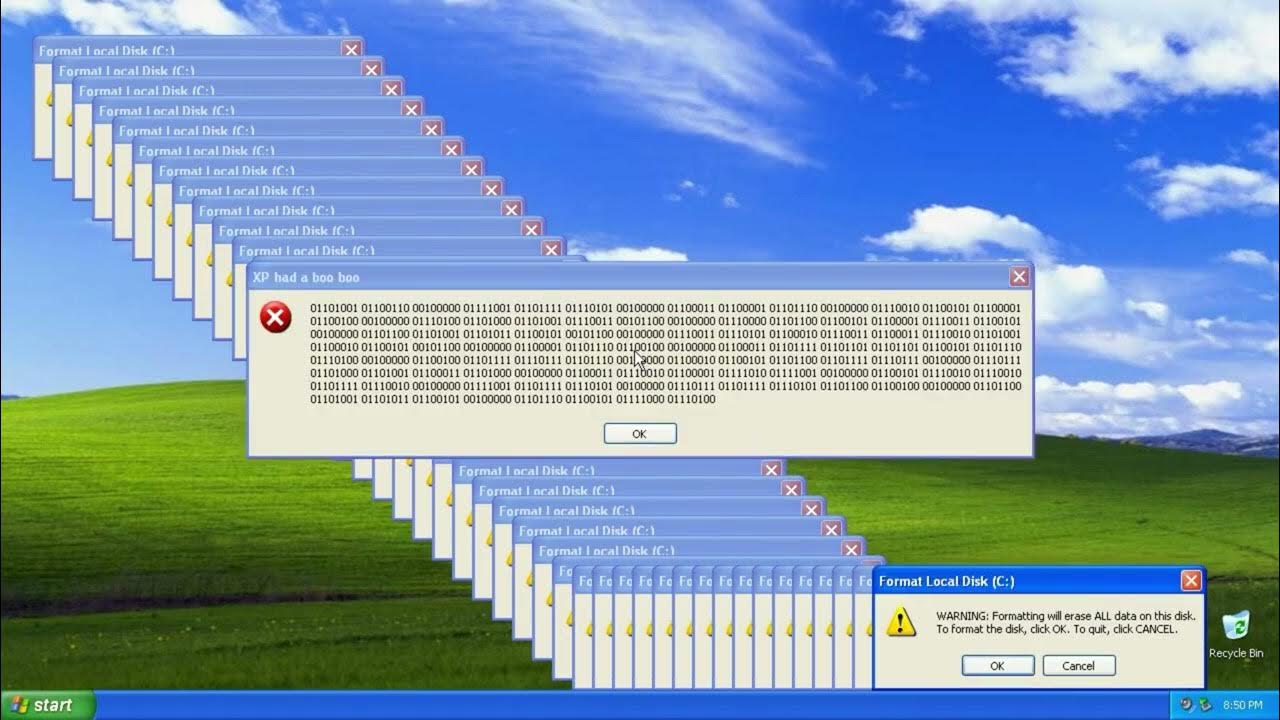 windows xp error red zone (NEW) - YouTube