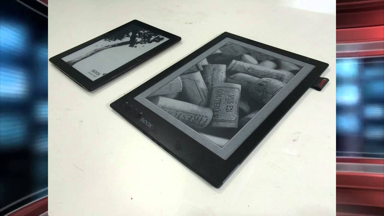 Onyx 13.3 inch e-reader out Spring 2016 - YouTube