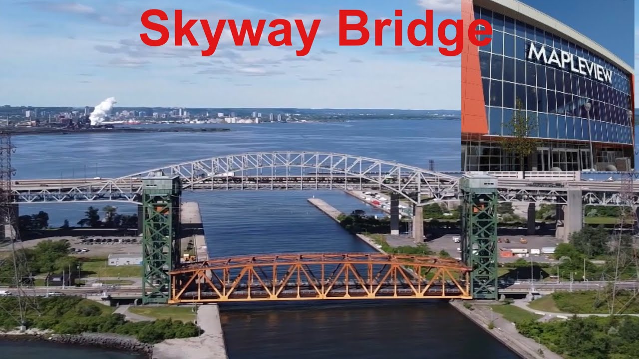 A Trip to MapleView Mall ,Beautiful View The SkyWay Bridge - YouTube