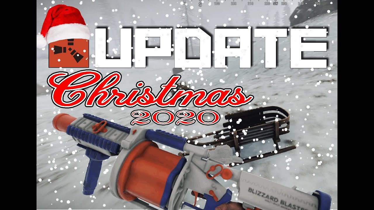 Rust Update Preview - Xmas Content 2020 - Snowball Gun!!!! - YouTube