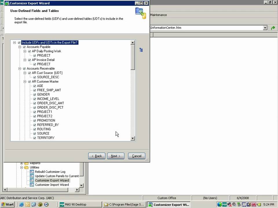 Sage MAS 90 and MAS200 Customizer Training and Demo - Part 8 - YouTube