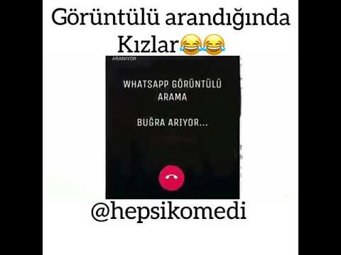 Görüntülü Aranınca Kızlar