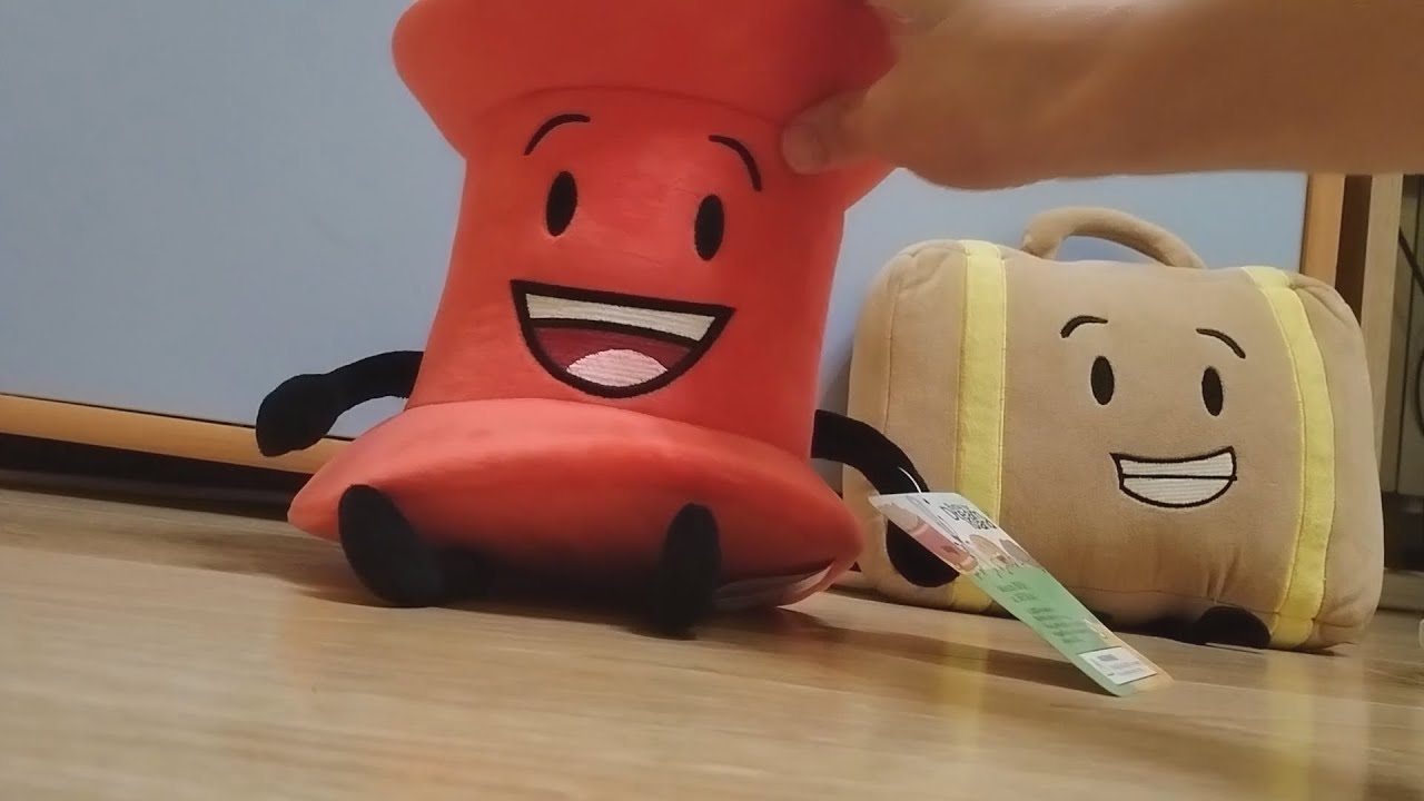 BFDI Pin Plushie Unboxing & Review - YouTube