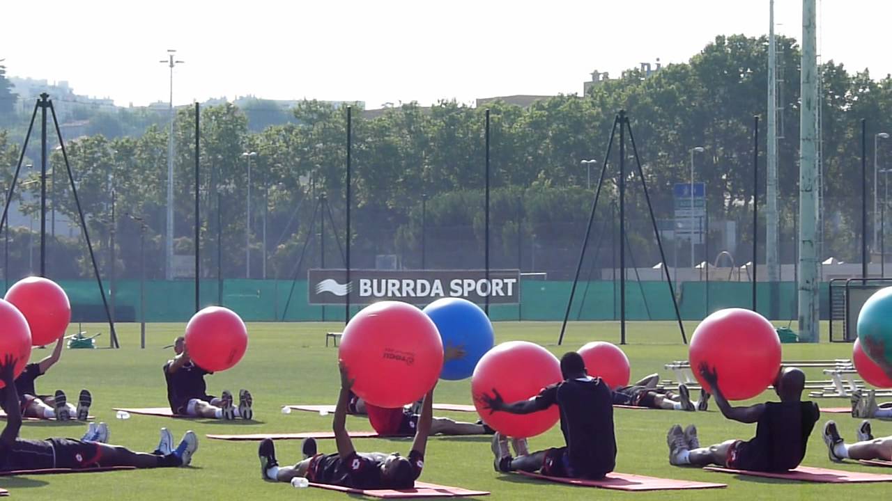 Entrainement OGC Nice 2011/2012 - YouTube