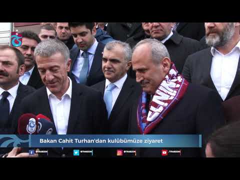 Bakan Cahit Turhan'dan kulübümüze ziyaret