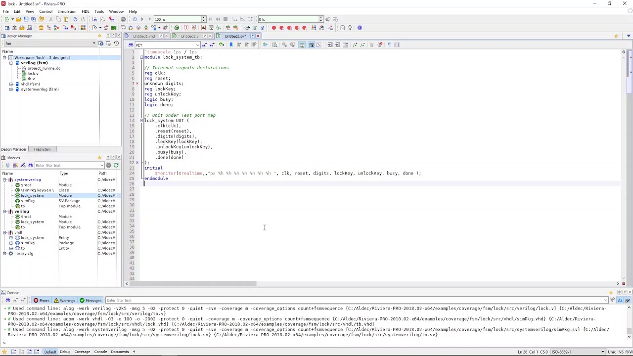 Riviera-PRO 1.9 Basics: Testbench Creation - YouTube