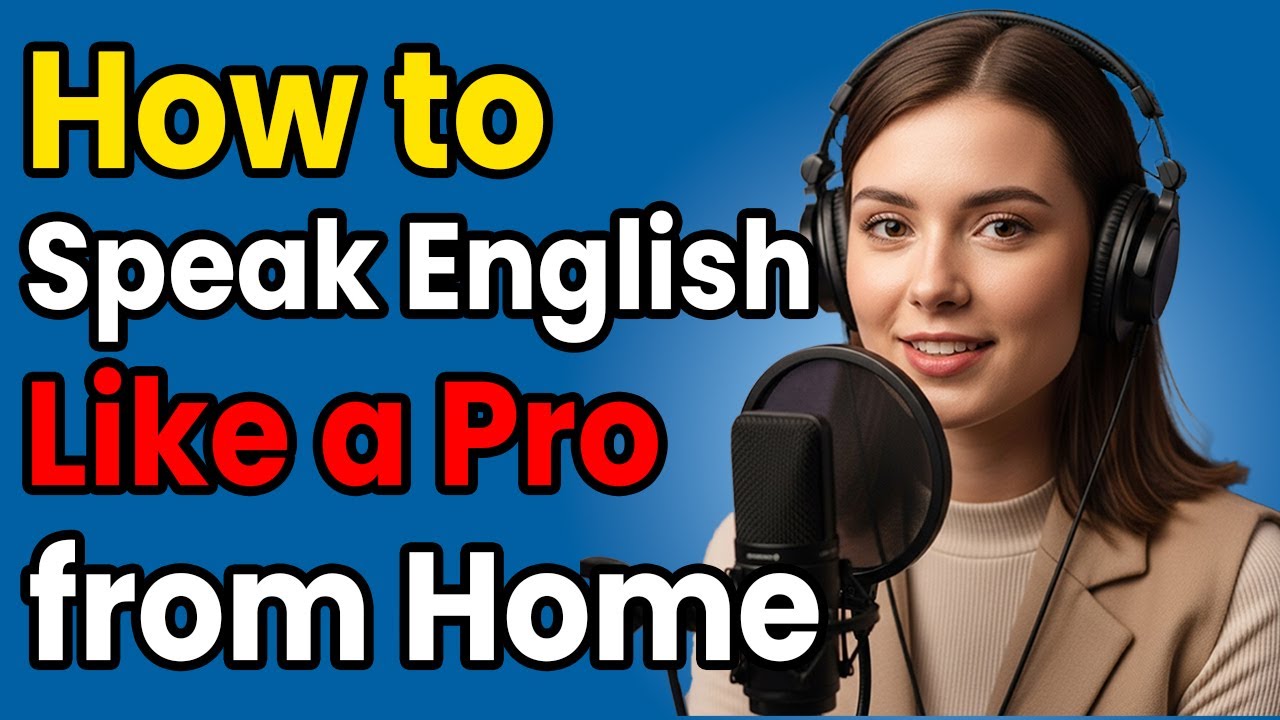 How to Speak English Like a Pro from Home | Step-by-Step Learning Guide ...