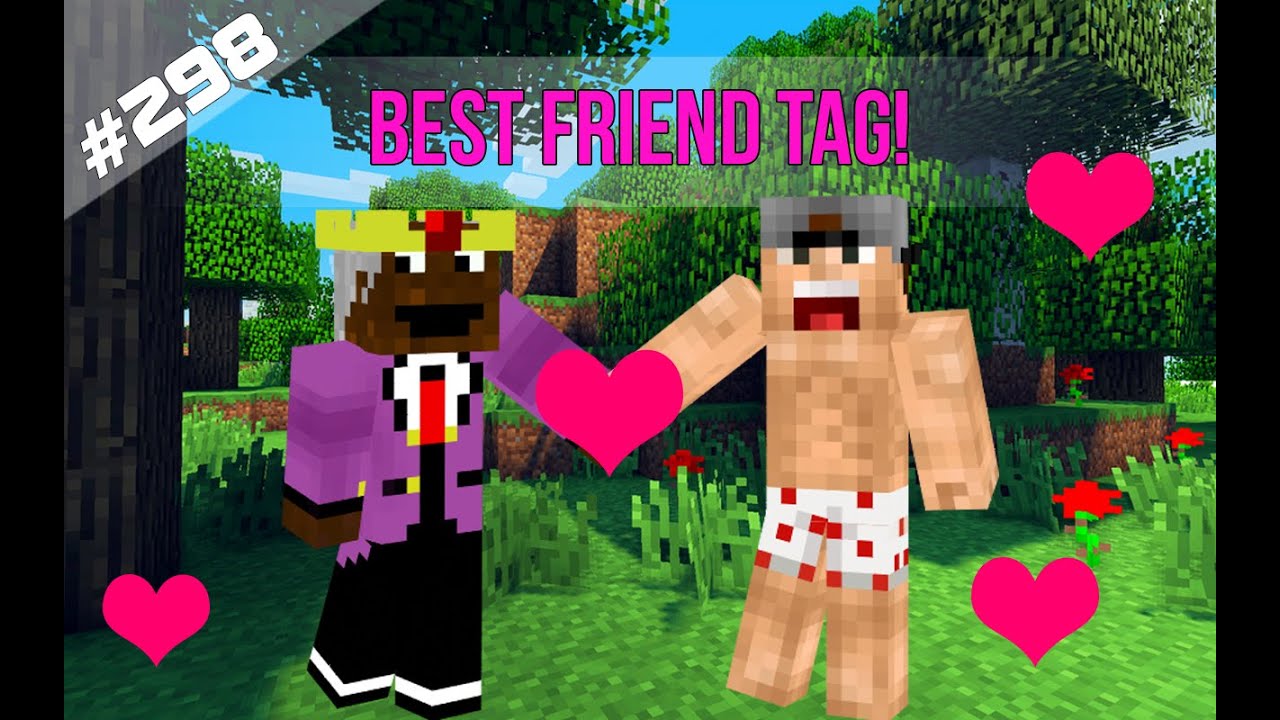 Minecraft Survival #298 - BEST FRIEND TAG! - YouTube