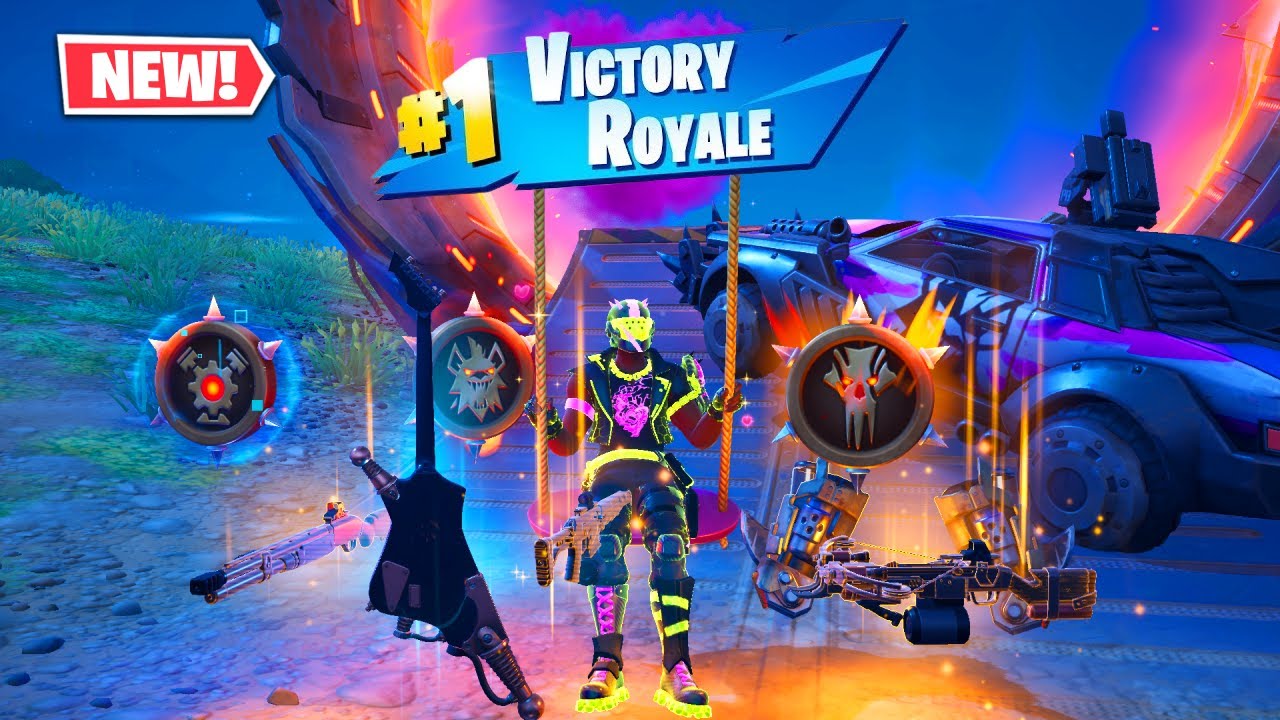 NEON HAZARD RUST vs 3 MEDALLIONS & MYTHIC’S CHALLENGE (Fortnite Chapter ...