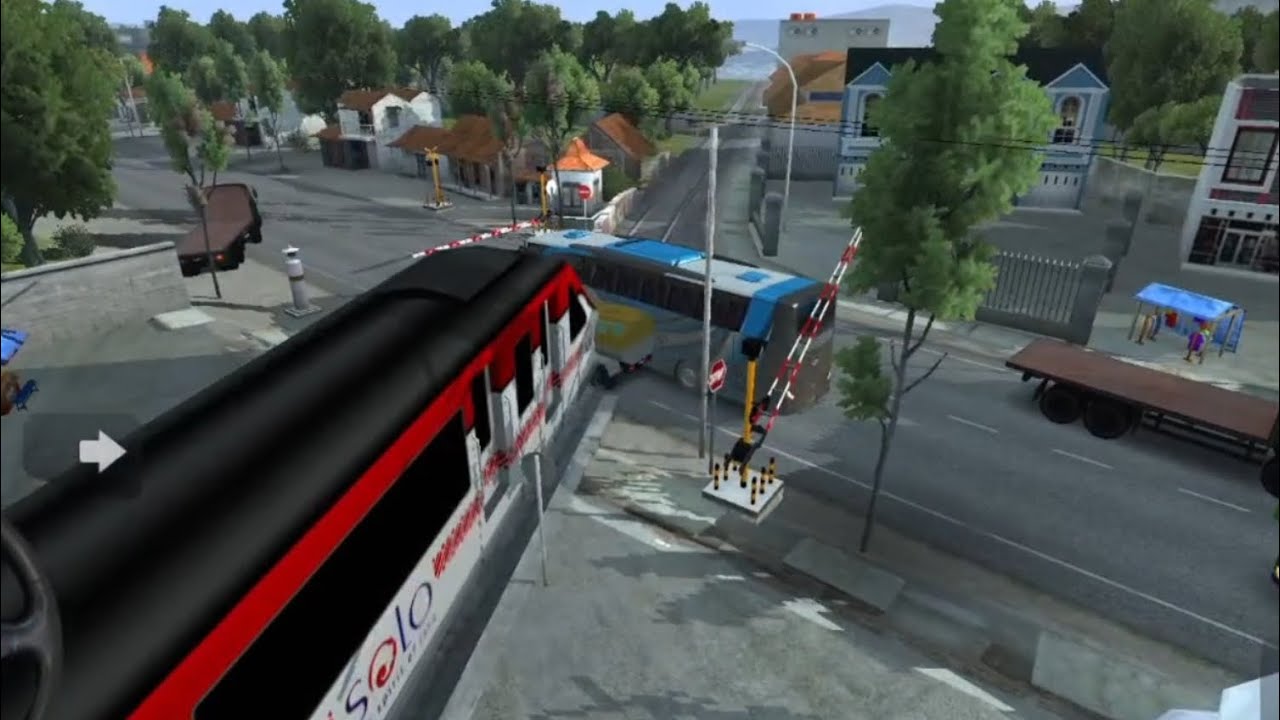 bus simulator # bus trin crash# - YouTube