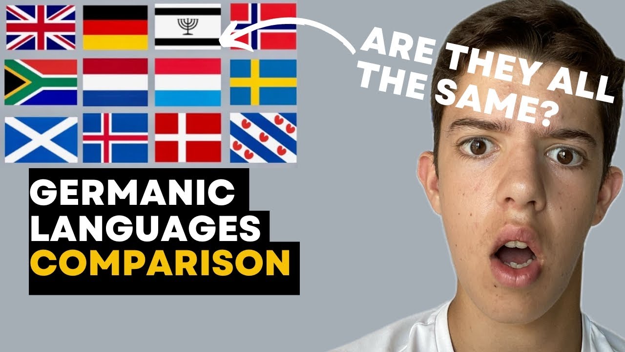 Germanic Languages Comparison - YouTube