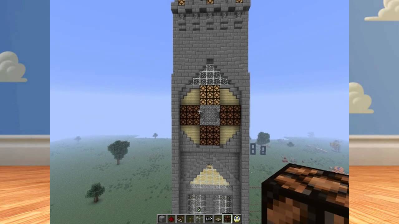 Minecraft - Torre de relógio 13w01b - YouTube