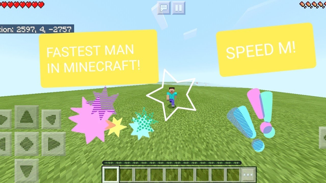 The FASTEST MAN IN MINECRAFT! - YouTube