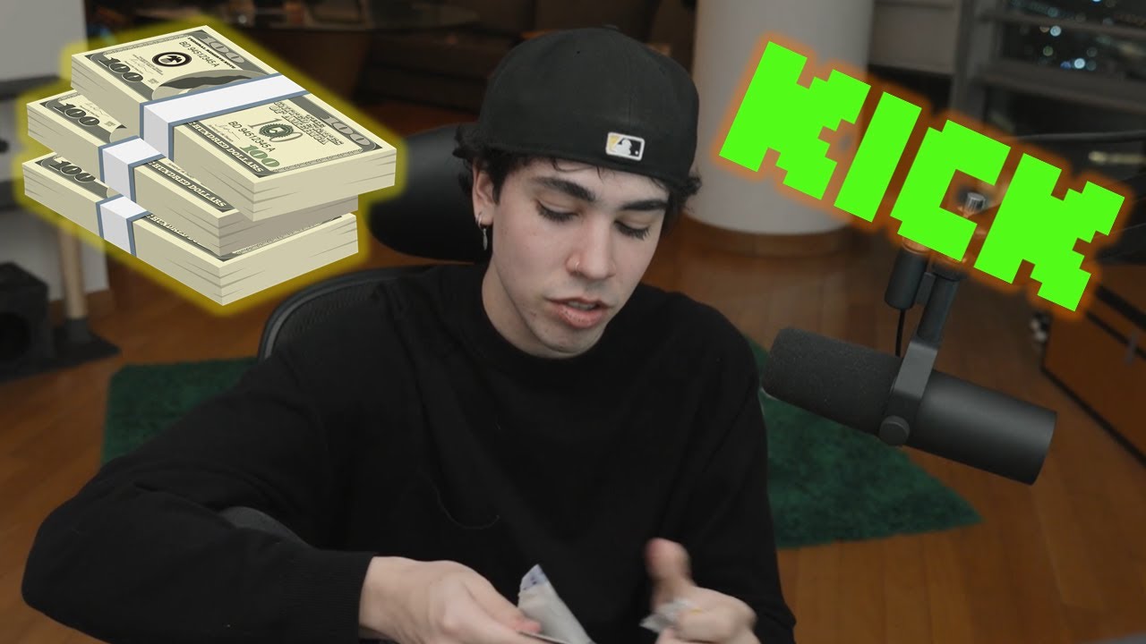 Spreen explica su situación economica con Kick - YouTube