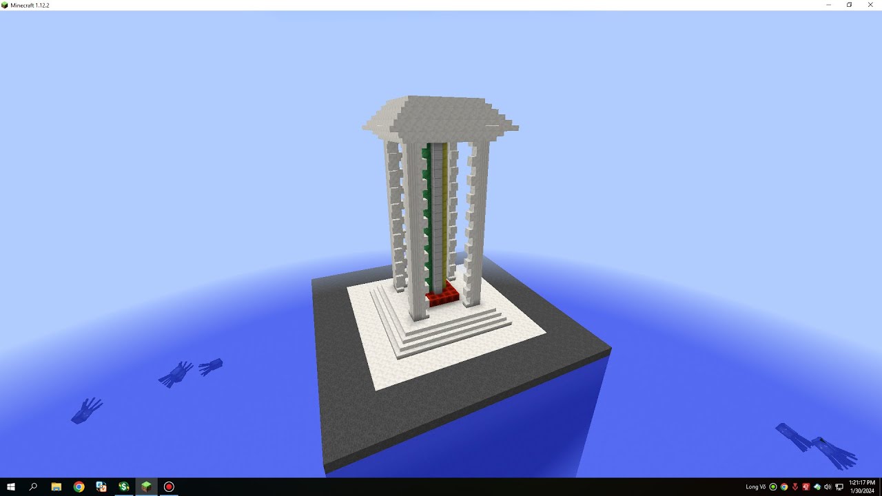 Exploring the Enigmatic Depths of the Minecraft Quartz Temple - YouTube